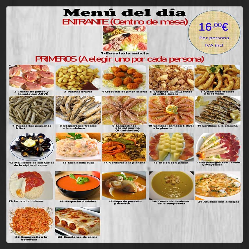 Menus - El Porton Restaurant